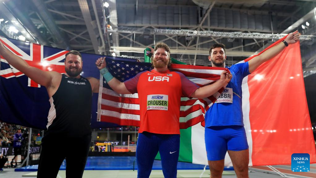 Highlights of 2024 World Athletics Indoor Championships-Xinhua