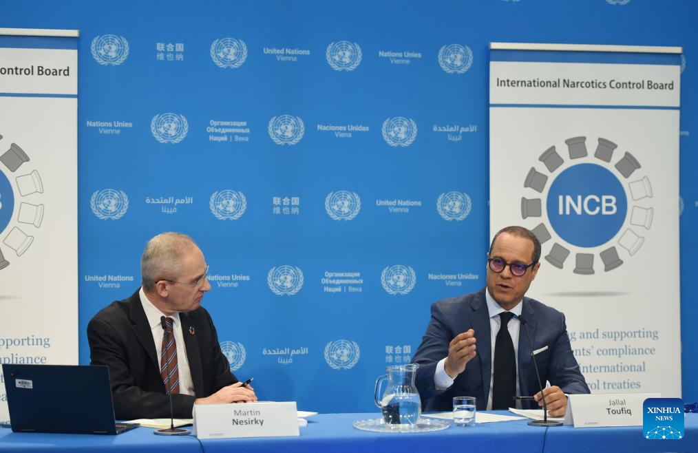 INCB warns of rising online drug trafficking-Xinhua