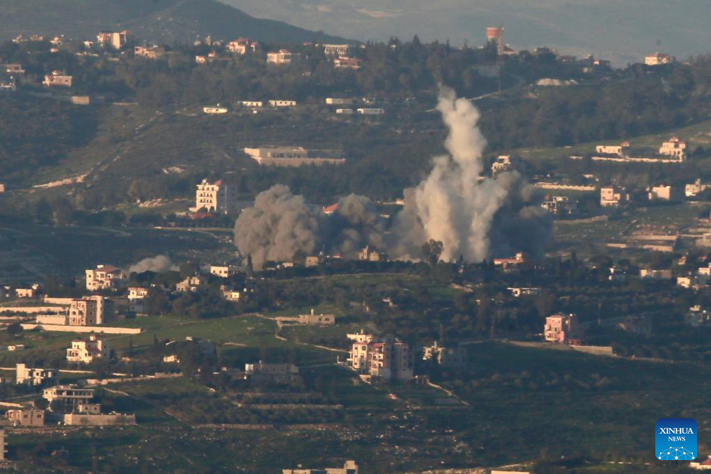 3 killed in Israeli strikes in southern Lebanon-Xinhua