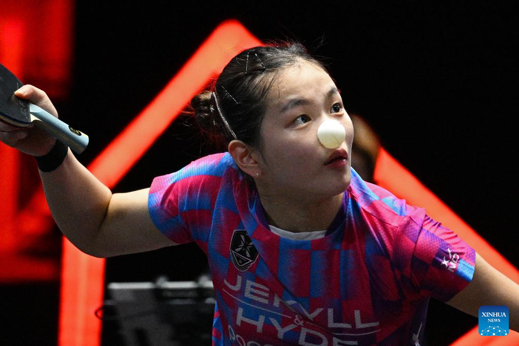 In pics: World Table Tennis Singapore Smash 2024-Xinhua