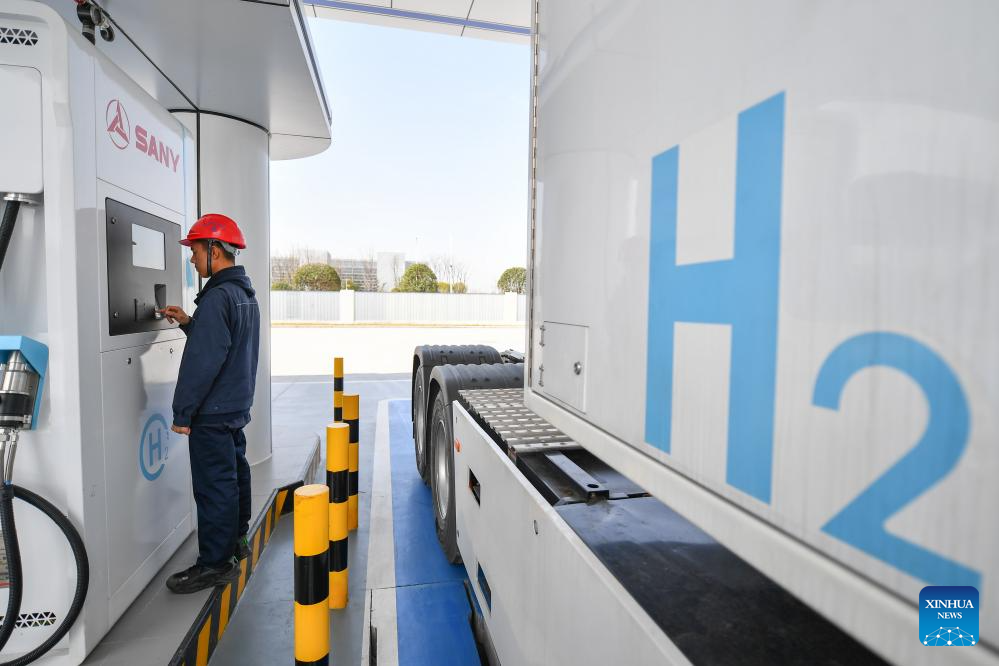 Construction of Sany hydrogen production and distribution station ...