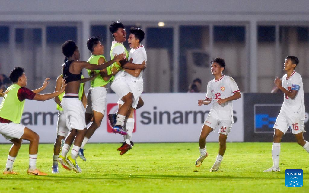 Highlights of U20 int'l friendly match between China, Indonesia-Xinhua