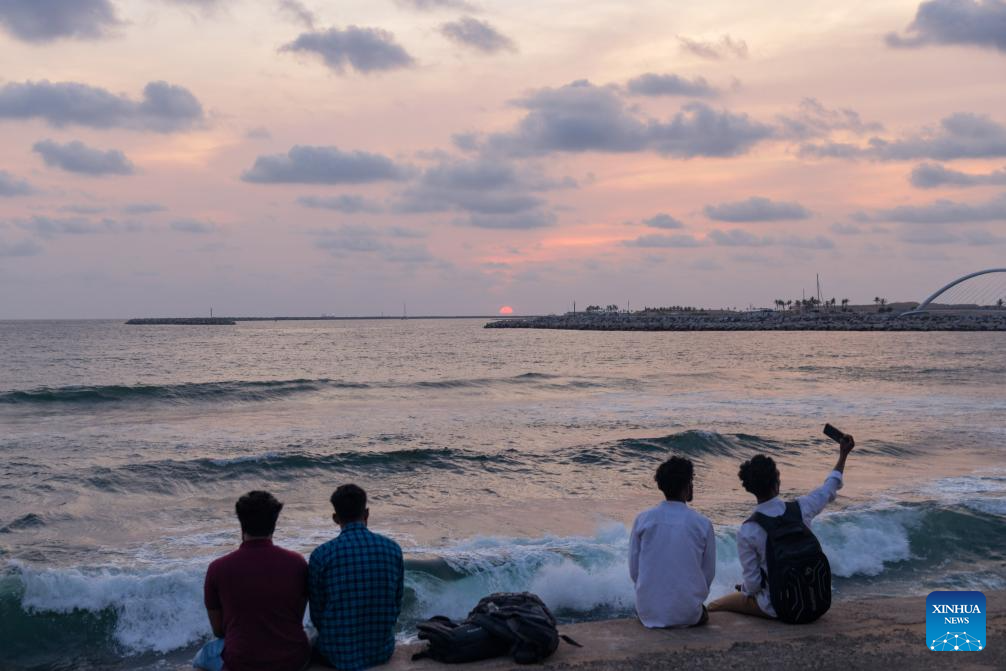 Scenery of Colombo, Sri Lanka-Xinhua