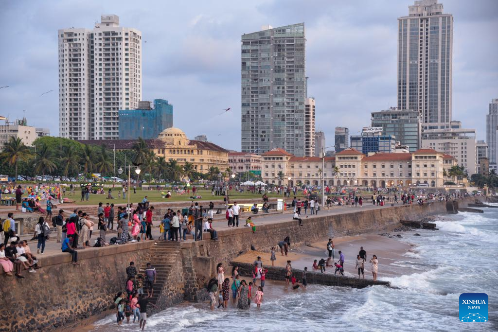 Scenery of Colombo, Sri Lanka-Xinhua