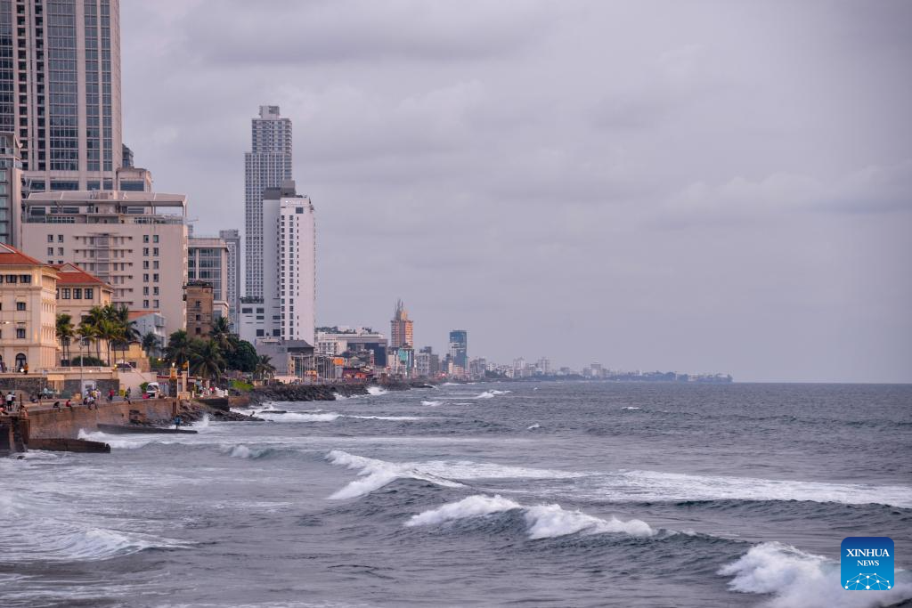 Scenery of Colombo, Sri Lanka-Xinhua