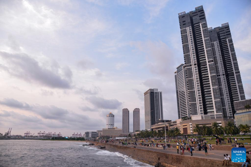 Scenery of Colombo, Sri Lanka-Xinhua