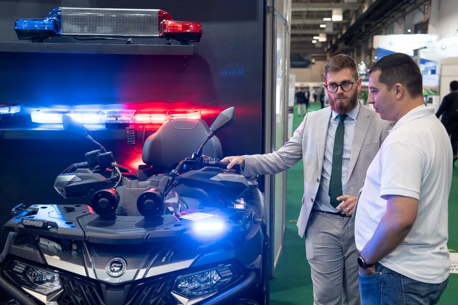 Three-day 2024 LAAD exhibition closes in Sao Paulo-Xinhua