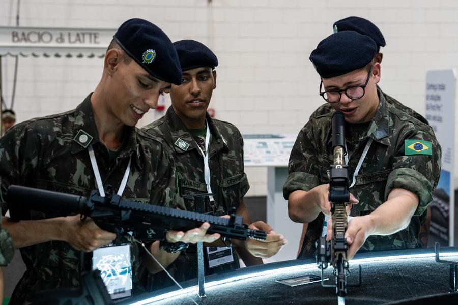 Three-day 2024 LAAD exhibition closes in Sao Paulo-Xinhua