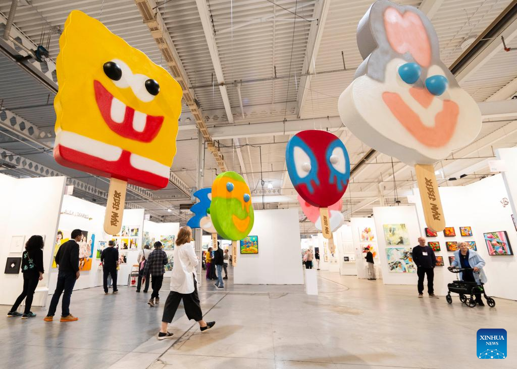 People visit 2024 Artist Project in Canada-Xinhua