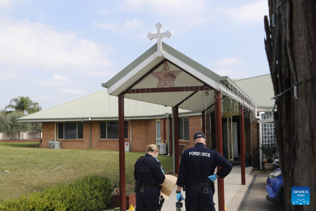 Church stabbing in Sydney "terrorist" attack: police-Xinhua