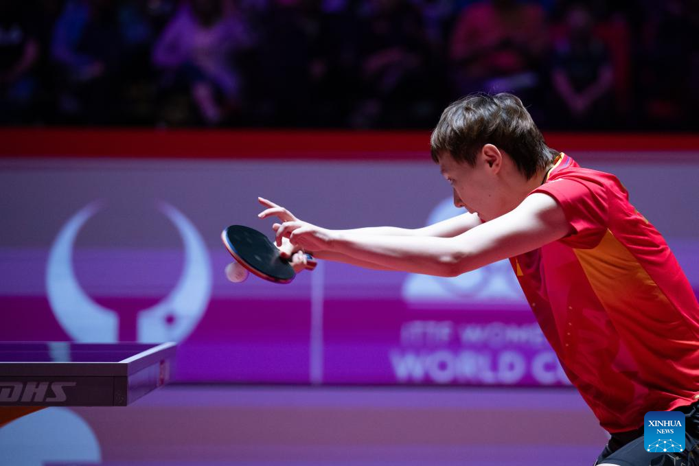 Highlights of ITTF World Cup Macao 2024-Xinhua