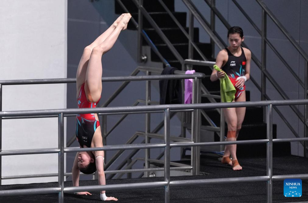 Chen Yuxi, Yang Hao clinch last two golds in Diving World Cup in Xi'an ...