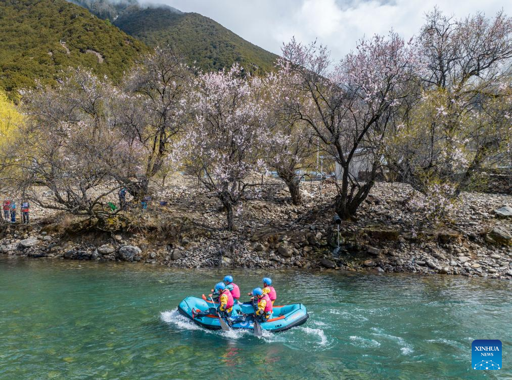 Highlights of Basum Tso International Rafting Open in Xizang-Xinhua