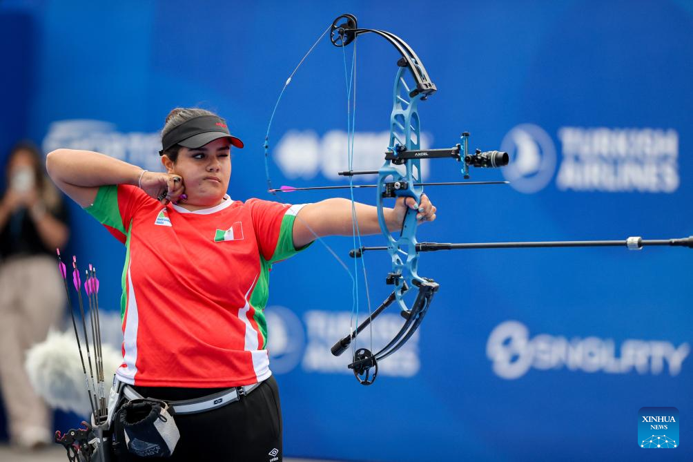 In pics: Shanghai 2024 Archery World Cup Stage 1-Xinhua