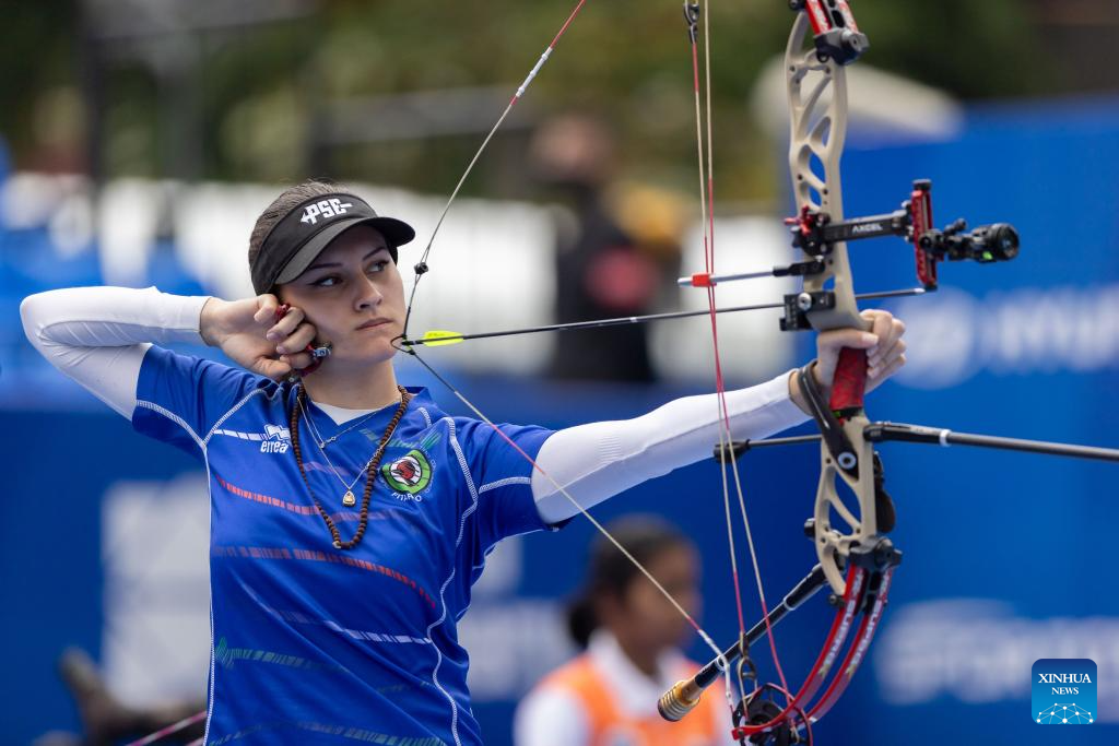 In pics: Shanghai 2024 Archery World Cup Stage 1-Xinhua
