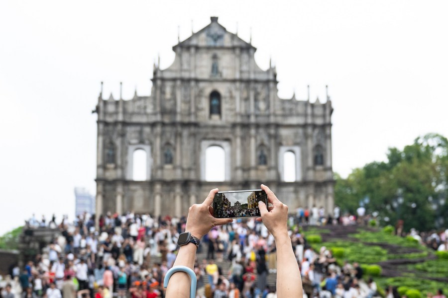 Tourists to Macao during Labor Day holiday exceed 600,000-Xinhua