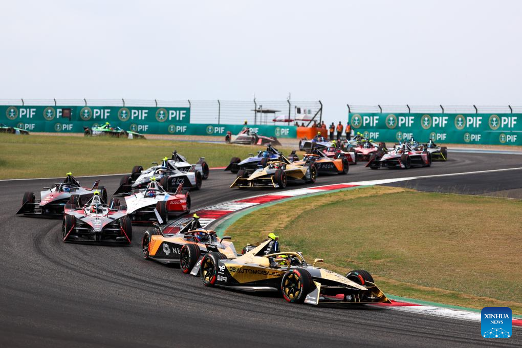 In pics: FIA Formula E World Championship Shanghai E-Prix race-Xinhua