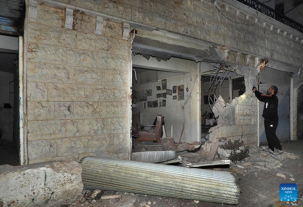 Israeli attacks on Syria kill 1, wound 10 -Xinhua