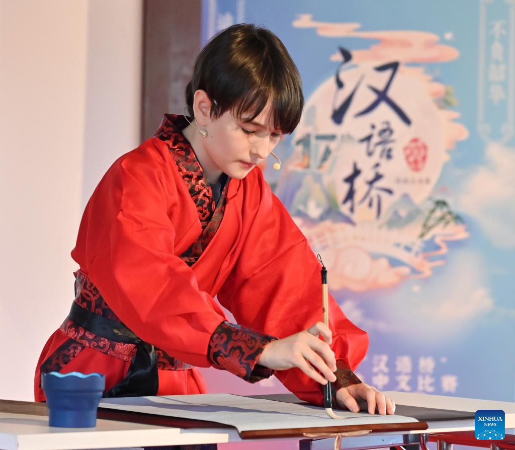 "Chinese Bridge" language proficiency contest held in Germany-Xinhua