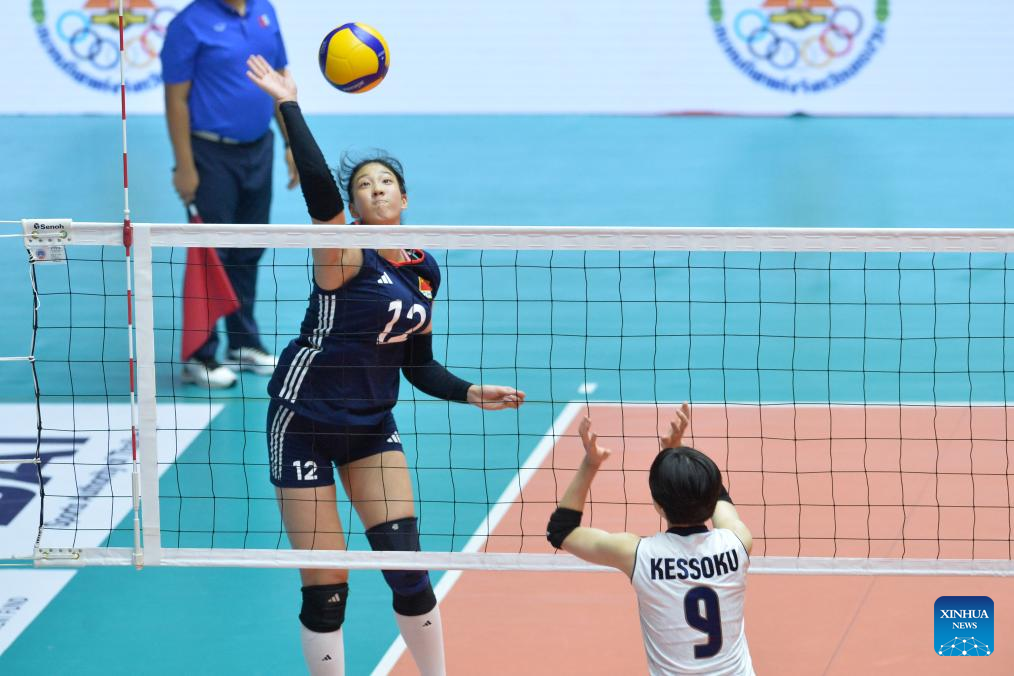 China sweeps Japan to win Asian Women's U18 Volleyball Championship-TIANSHANNET-天山网