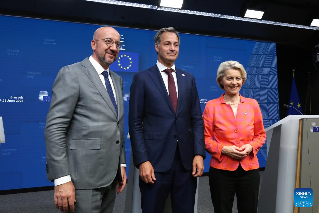 In pics: European Council summit in Brussels-Xinhua