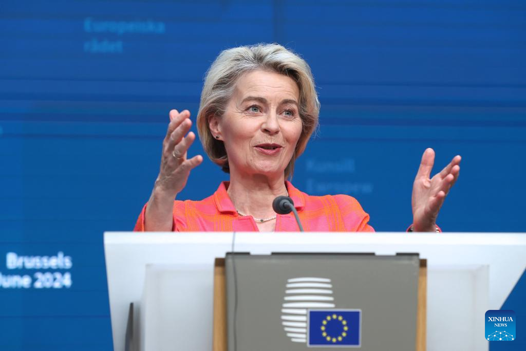In pics: European Council summit in Brussels-Xinhua