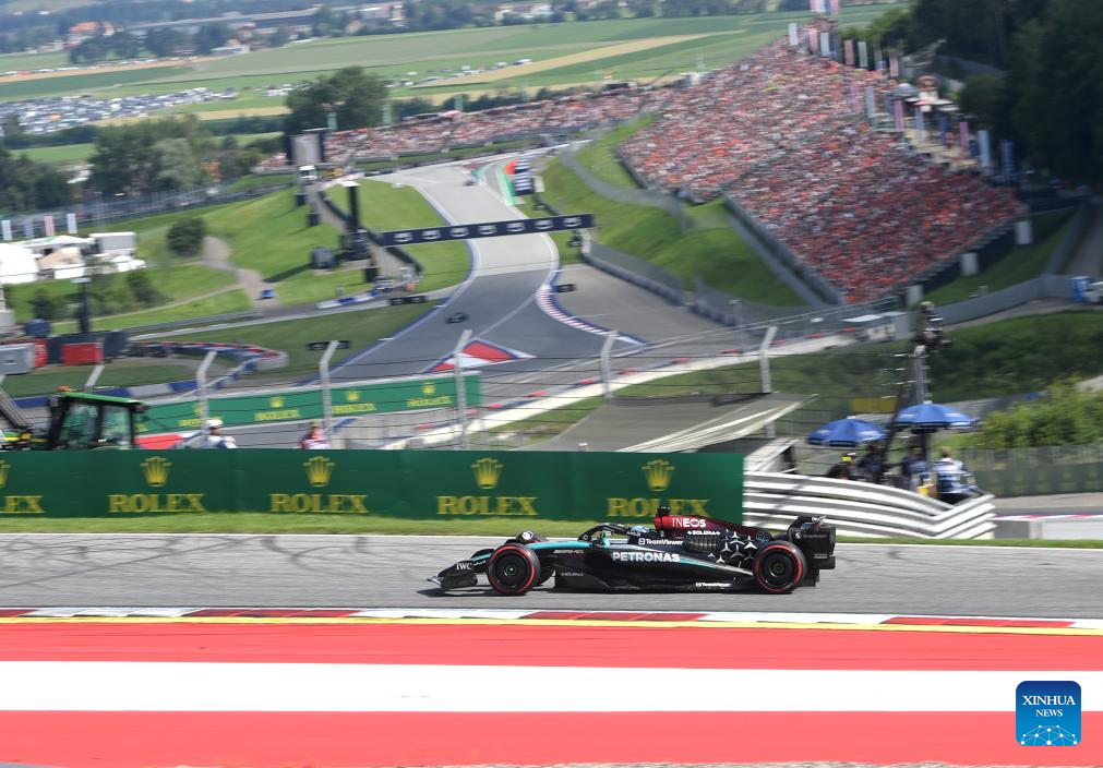 In pics: qualifying session of Formula 1 Austrian Grand Prix-Xinhua