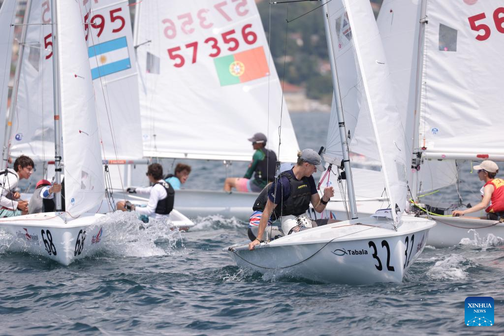 Highlights of International 420 Class Open European Championship-Xinhua