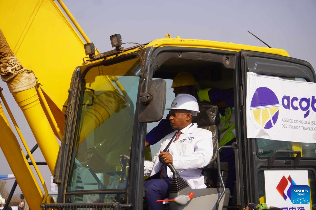 Chinese-built road modernization project for DR Congo breaks ground-Xinhua