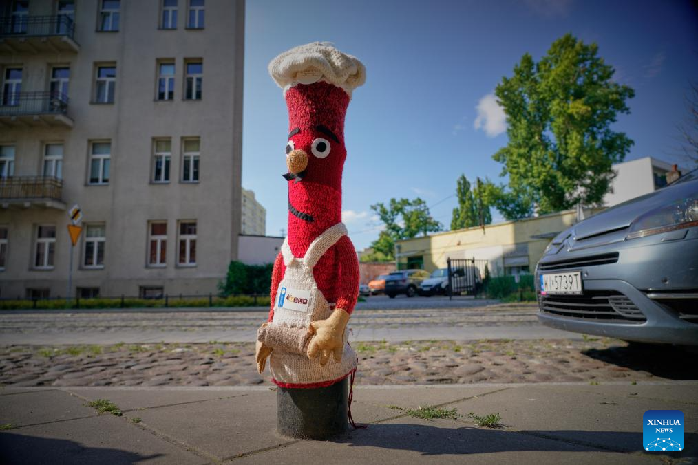 Street view in Poland-Xinhua