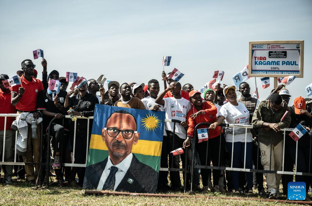 In pics: election campaigns in Rwanda-Xinhua
