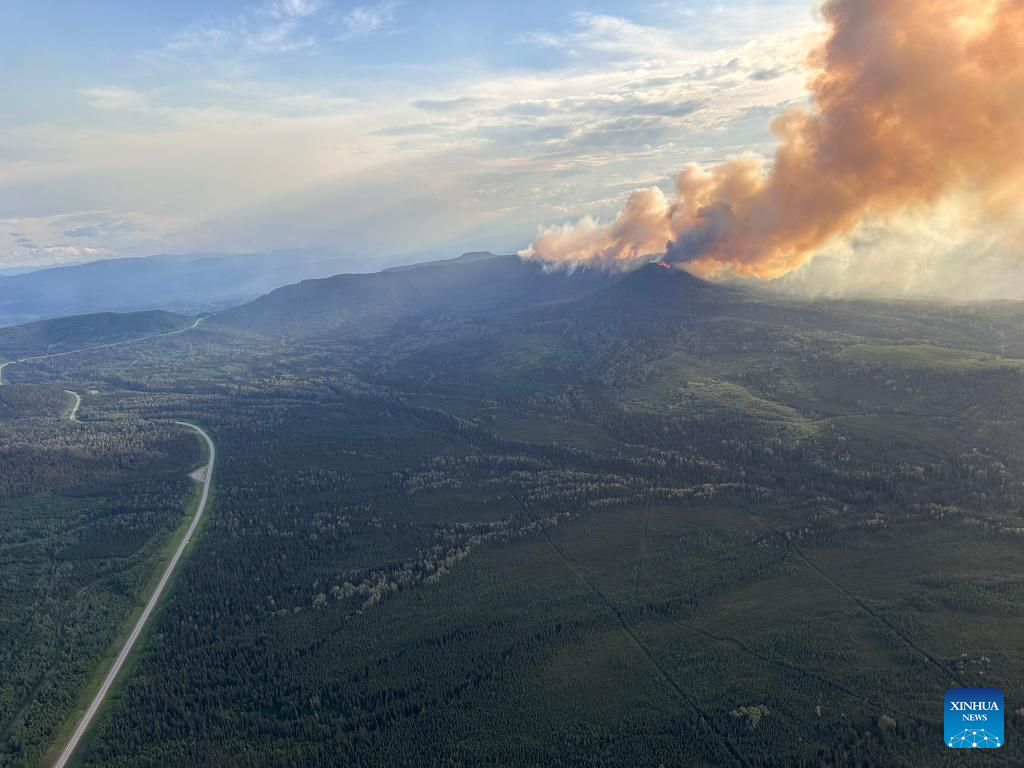 Wildfires unrelenting in British Columbia, Canada-Xinhua