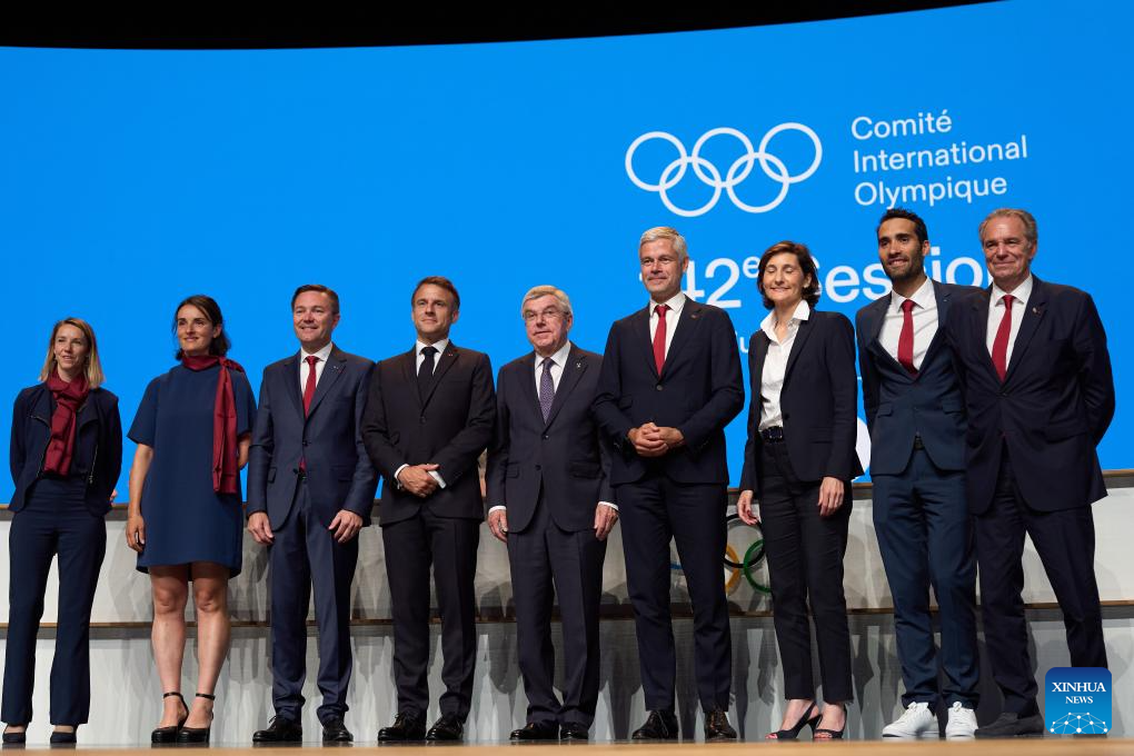 In pics: 142nd IOC session in Paris-Xinhua