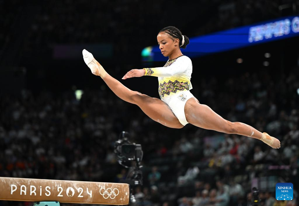 In pics: artistic gymnastics women's qualification match during Olympic ...