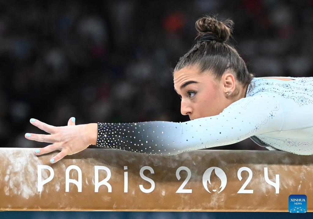 In pics: artistic gymnastics women's qualification match during Olympic ...