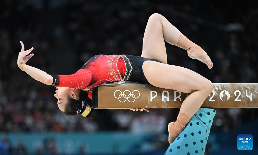 In pics: artistic gymnastics women's qualification match during Olympic ...