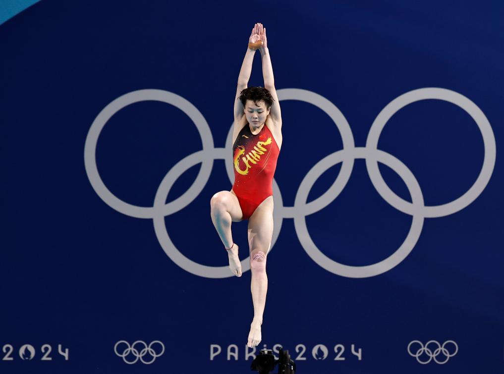 Olympics | China's Chen Yiwen wins women's 3m springboard diving at ...