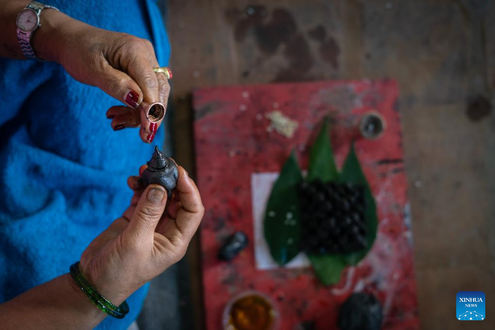 Gunla Festival celebrated in Lalitpur, Nepal-Xinhua