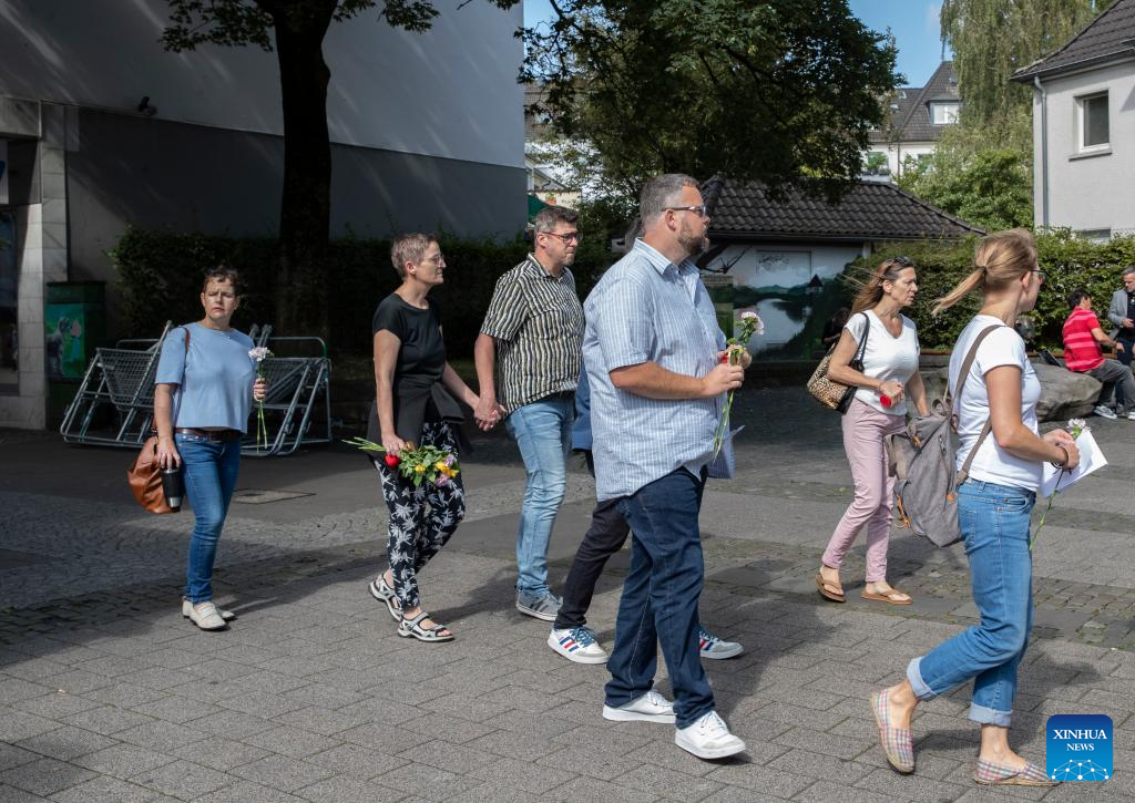 3 killed, several injured in knife attack in German city: media-Xinhua