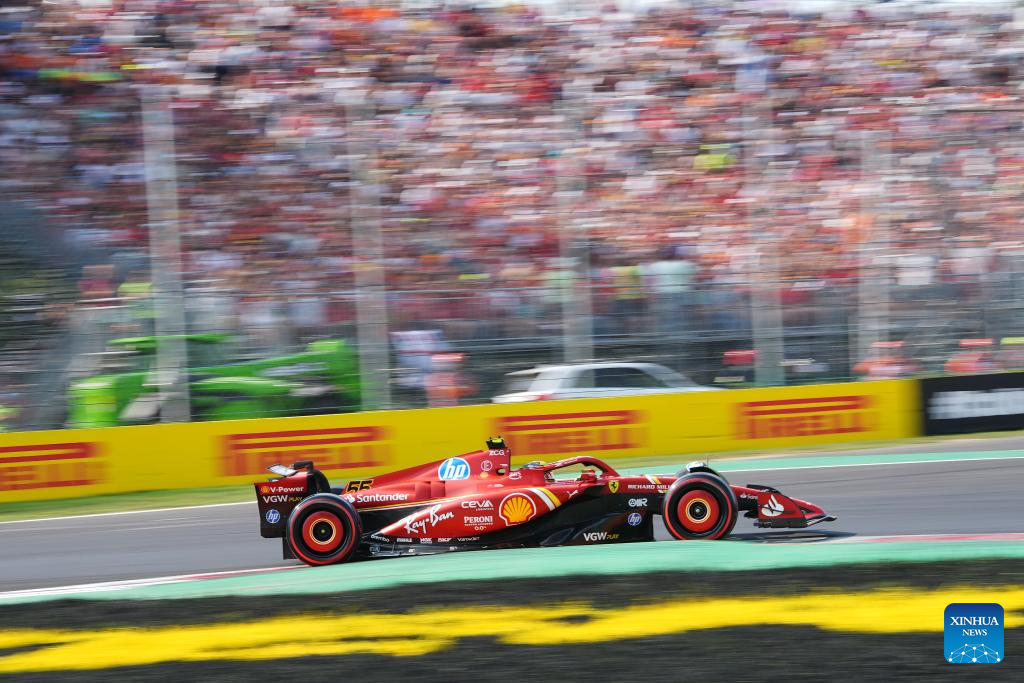 In pics: qualifying session of Formula 1 Italian Grand Prix -Xinhua