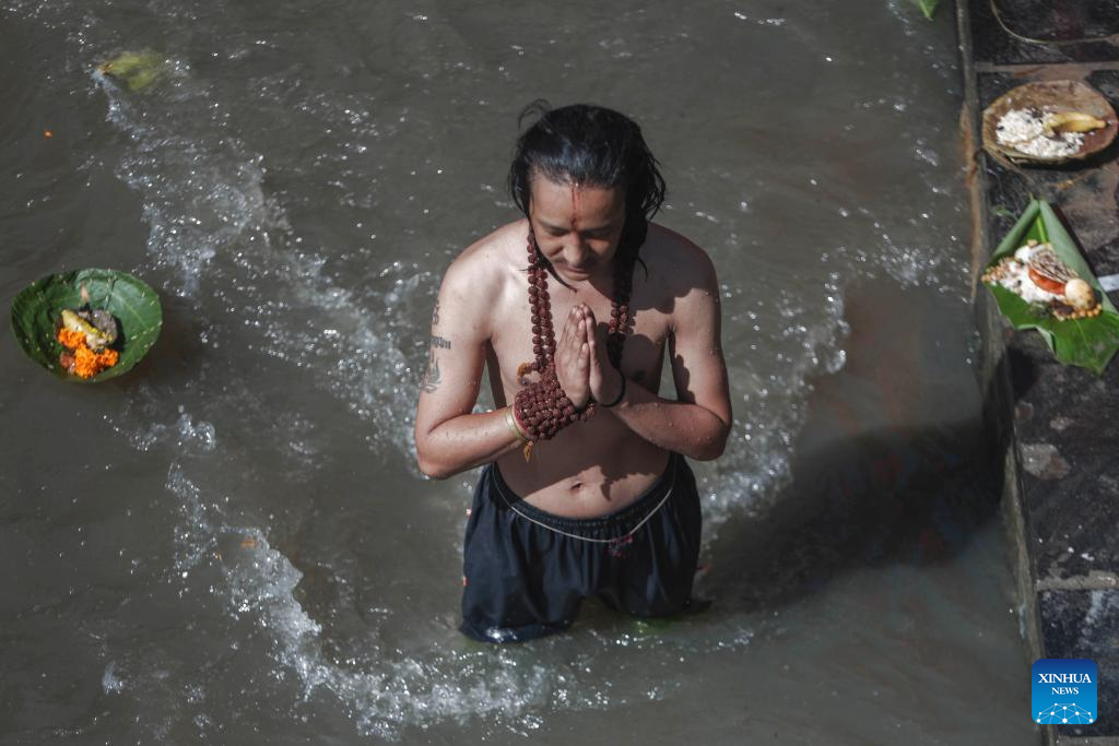 Kuse Aunsi festival celebrated in Nepal-Xinhua