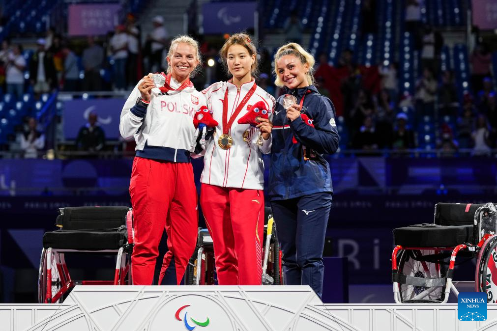Highlights of wheelchair fencing events at Paralympics-Xinhua