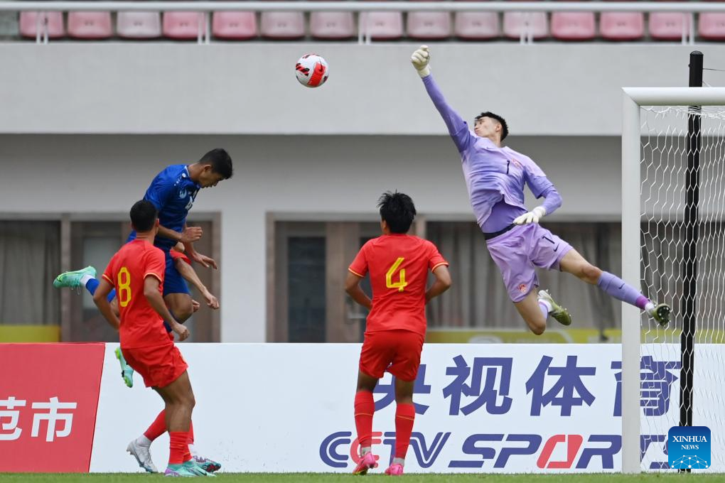 In pics: international friendly match between Uzbekistan, China-Xinhua