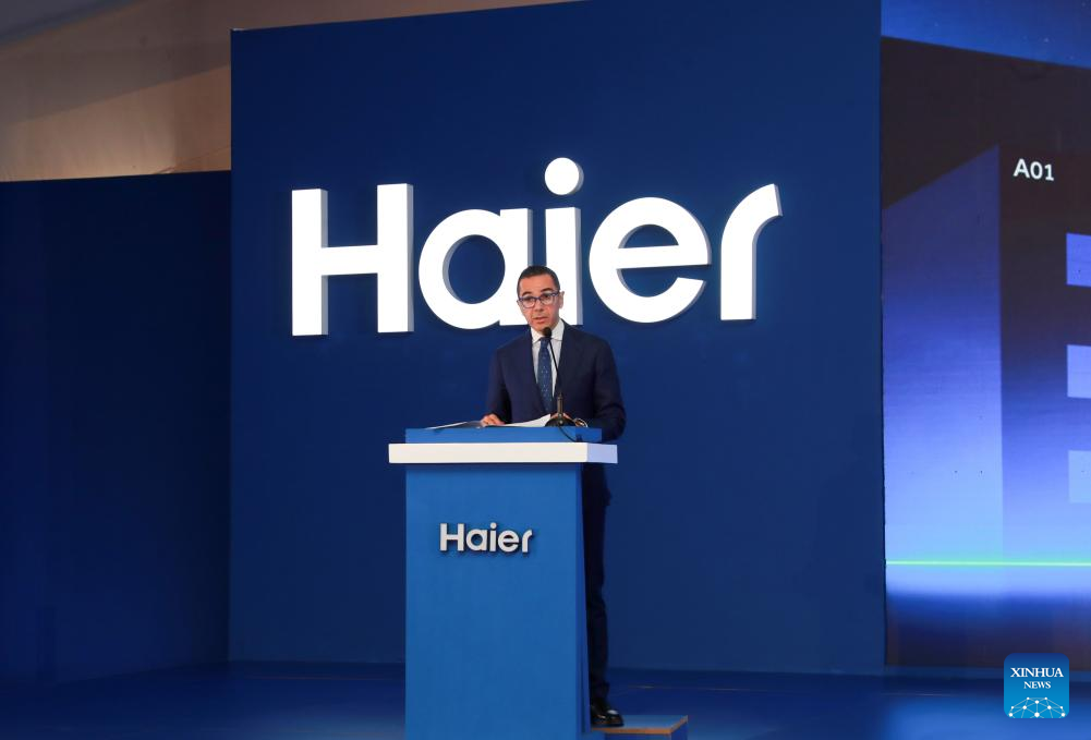 Chinese home appliance giant Haier launches groundbreaking ceremony for ...