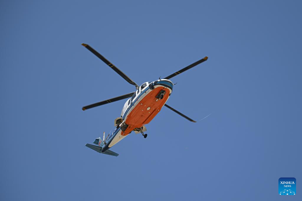 1st helicopter route from Sanya to Zhanjiang makes inaugural flight ...