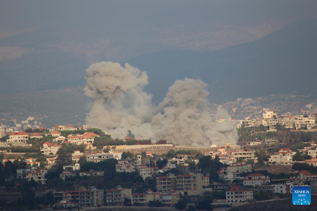 1 killed, 3 injured in Israeli airstrike on southern Lebanon-Xinhua