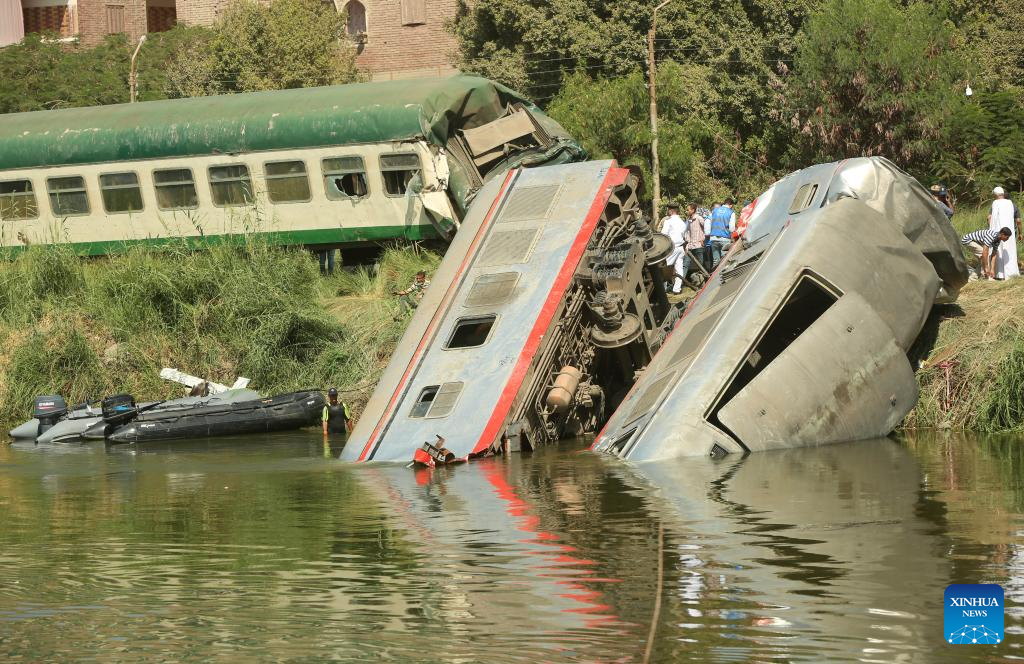 20 injured in southern Egypt train collision: ministry-Xinhua