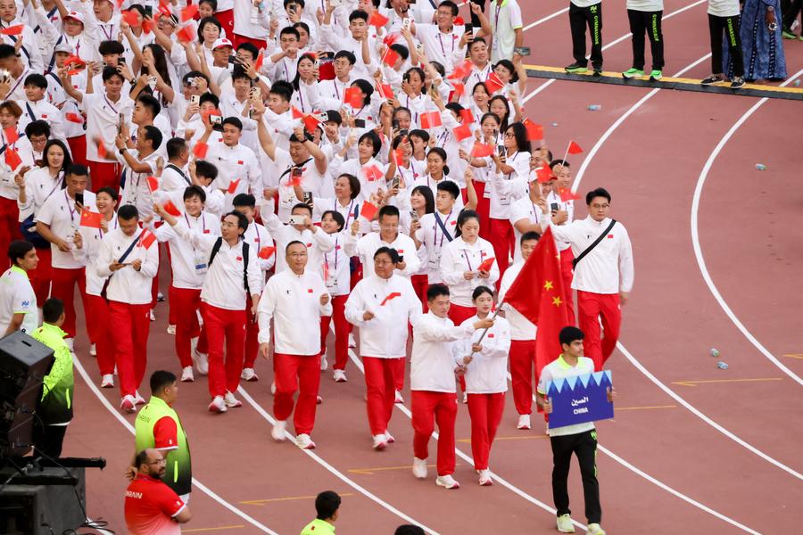 ISF Gymnasiade 2024 kicks off in Bahrain, China wins gold on first day ...