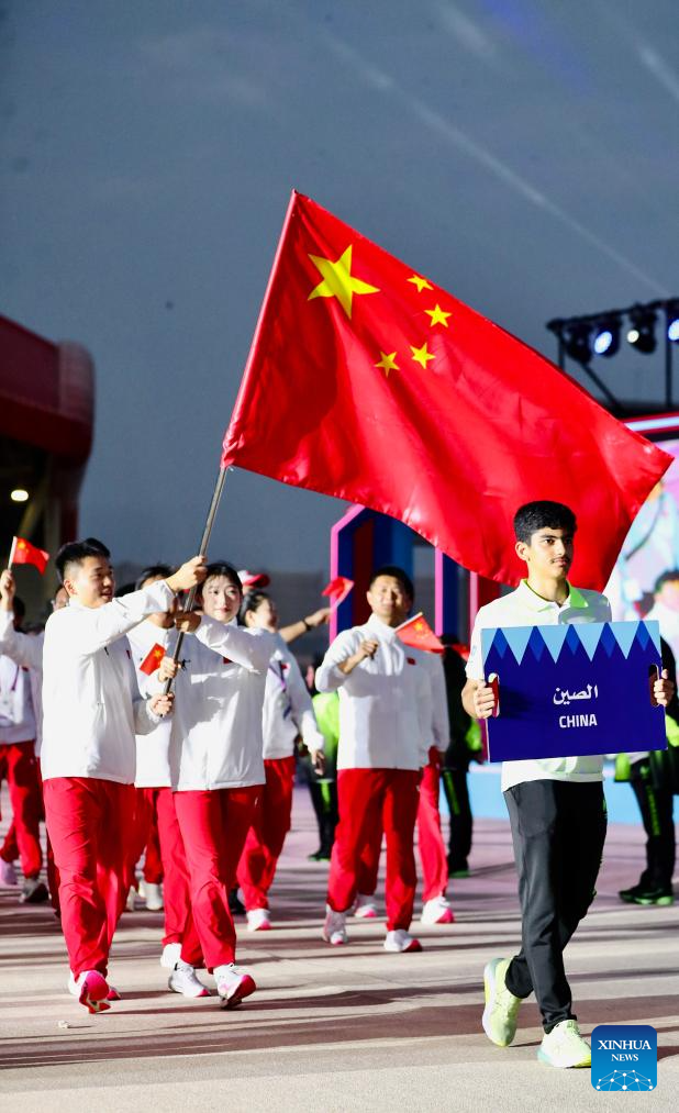 ISF Gymnasiade 2024 kicks off in Bahrain, China wins gold on first day ...