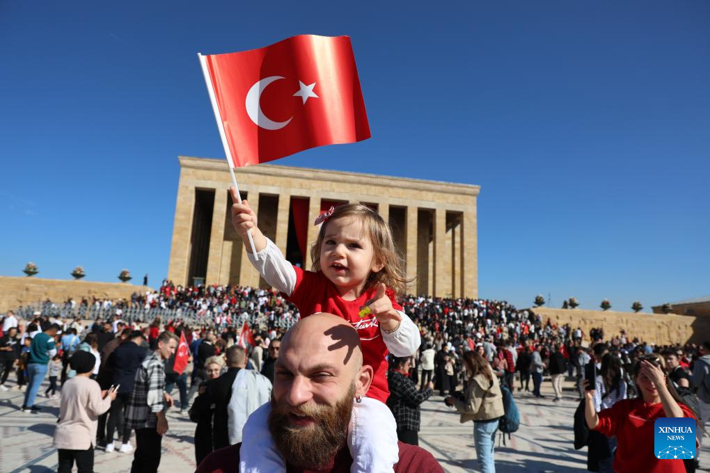 Türkiye marks 101st anniversary of Turkish Republic's founding-Xinhua